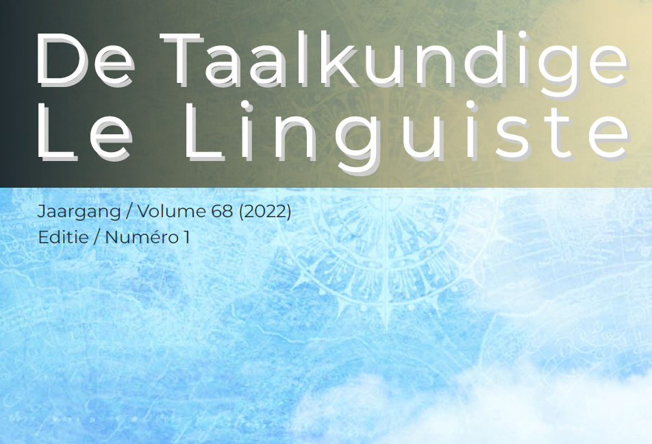 De Taalkundige / Le Linguiste 2022-1 – Chambre Belge des Traducteurs et ...