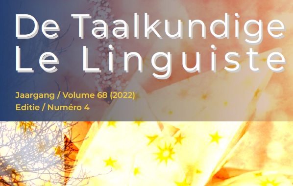 De Taalkundige / Le Linguiste 2022-4 – Chambre Belge des Traducteurs et ...