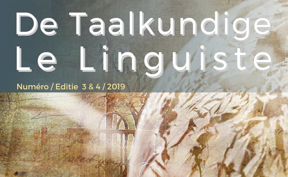 De Taalkundige / Le Linguiste 2019-3-4 – Chambre Belge des Traducteurs ...